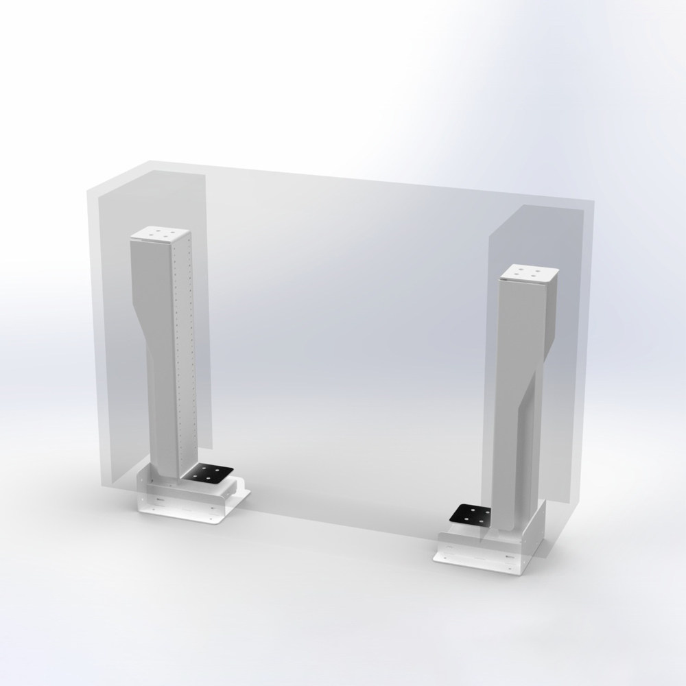 KL 150 Pop Up Hidden storage lift - Tono Systems