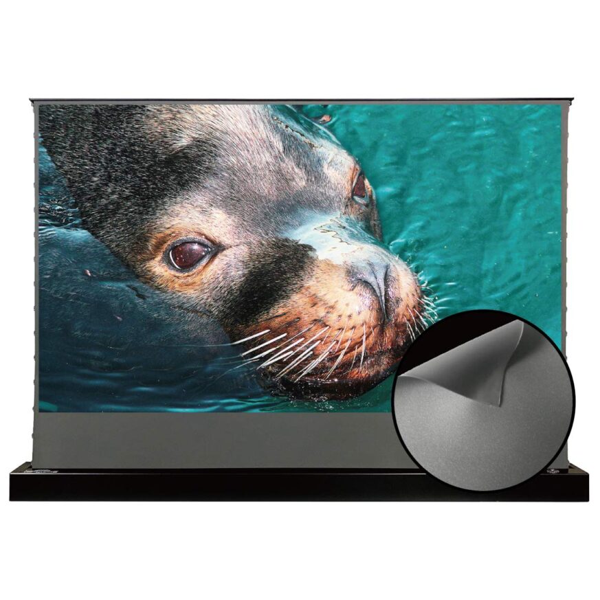 Floor Rising ALR Projection Screen - Tono Systems