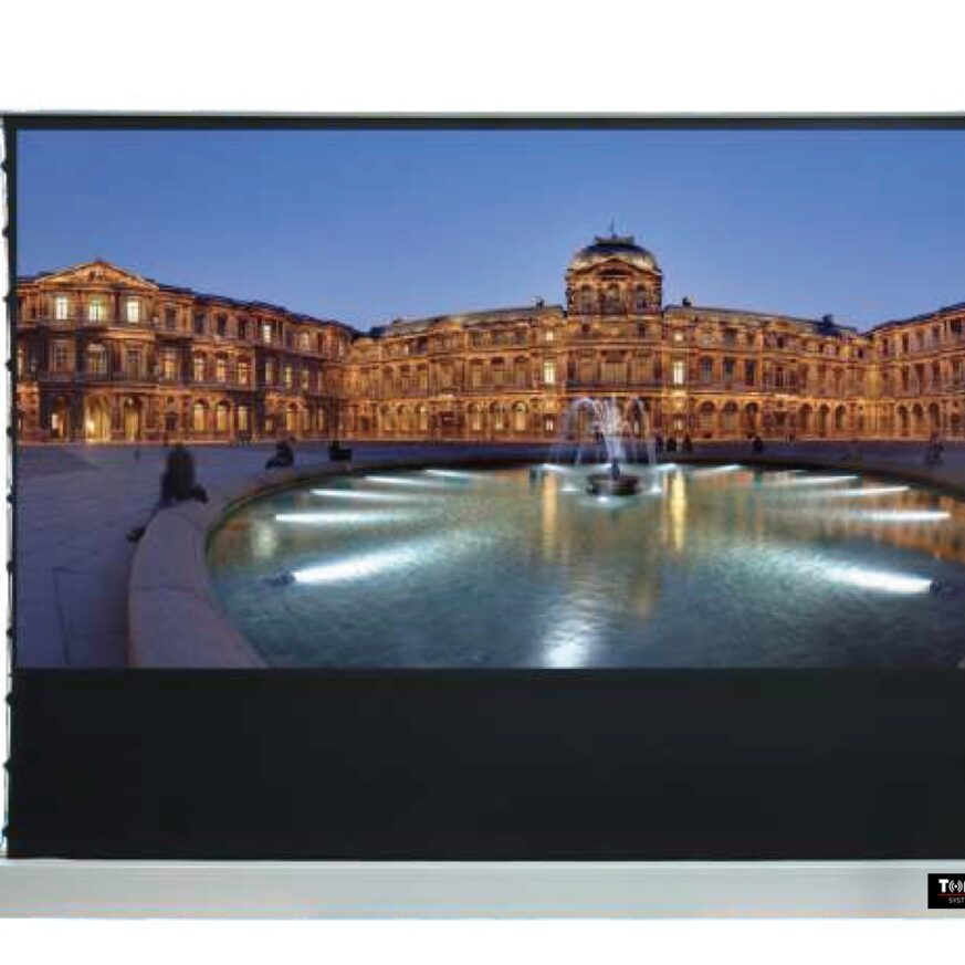 Floor Rise Up Motorized Electric Projector Screen - Tono Systems
