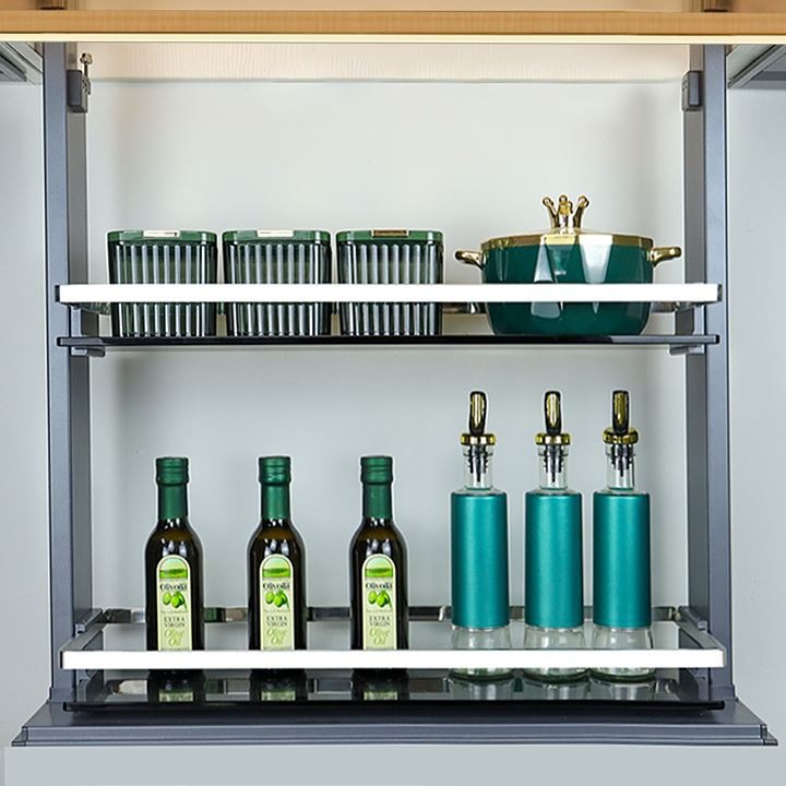 TM Series – Motorized Drop-Down Kitchen Cabinet Storage Lift - Tono Systems