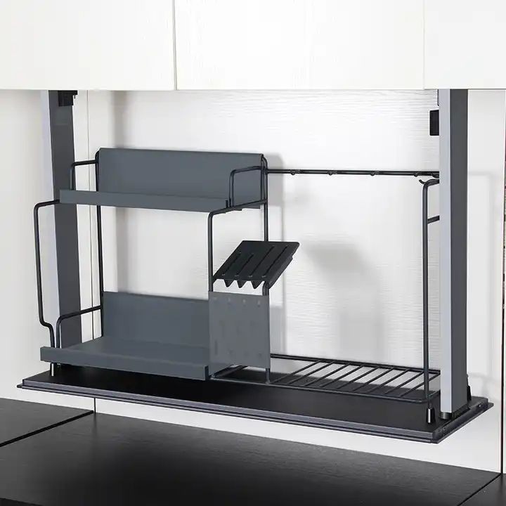 TM Series – Motorized Drop-Down Kitchen Cabinet Storage Lift - Tono Systems